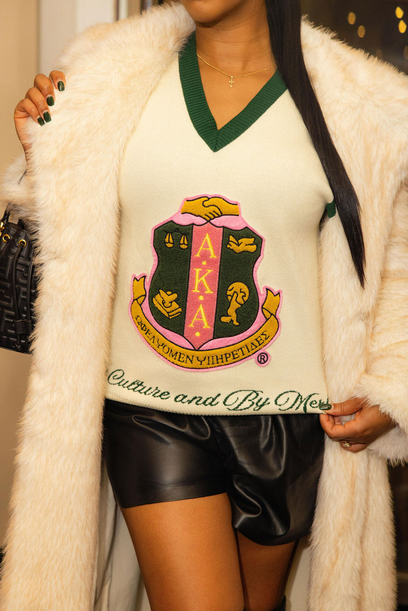 AKA - BCBM Knit Vest – SORORITY SUPPLY