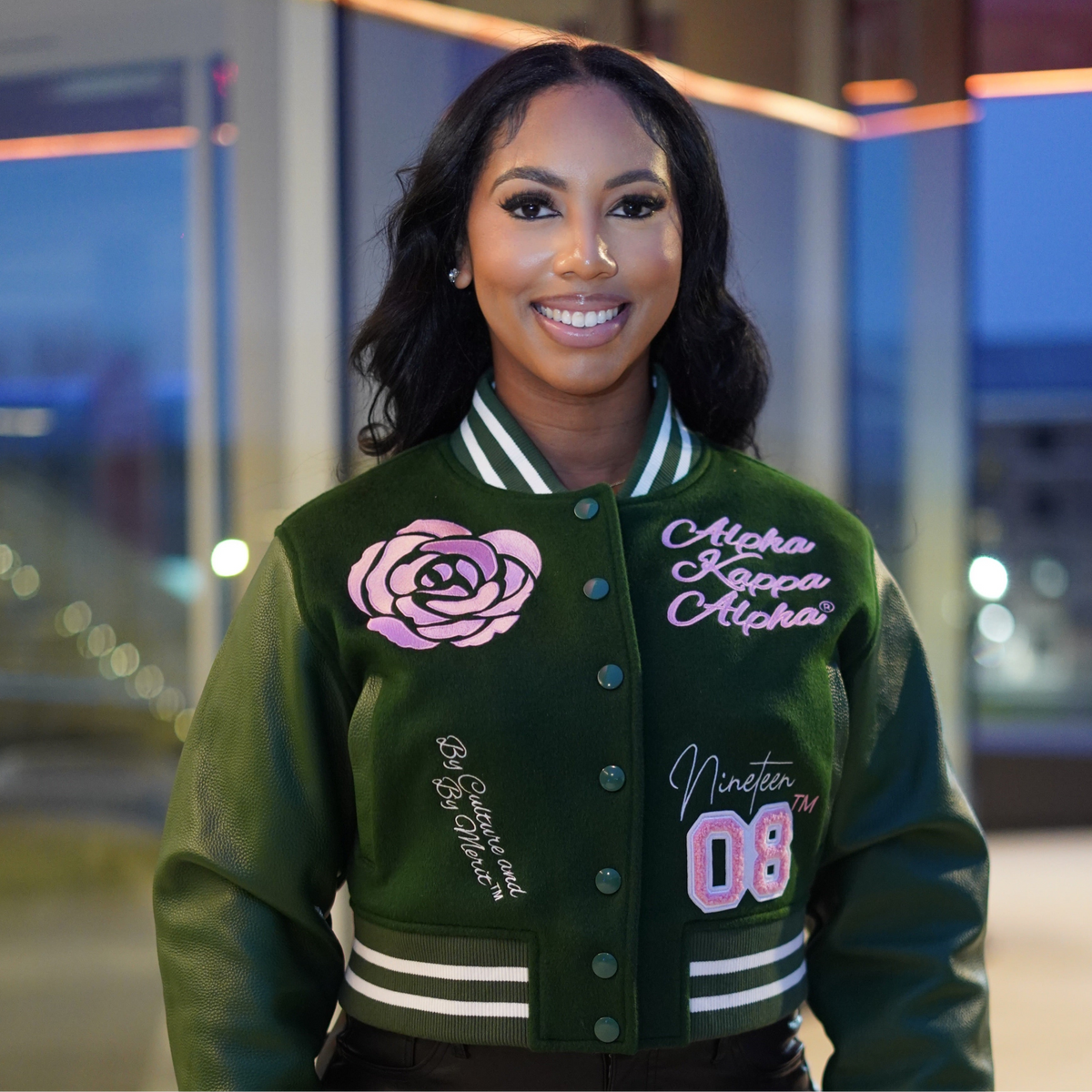 Pink Tea Rose Varsity Jacket – SORORITY SUPPLY