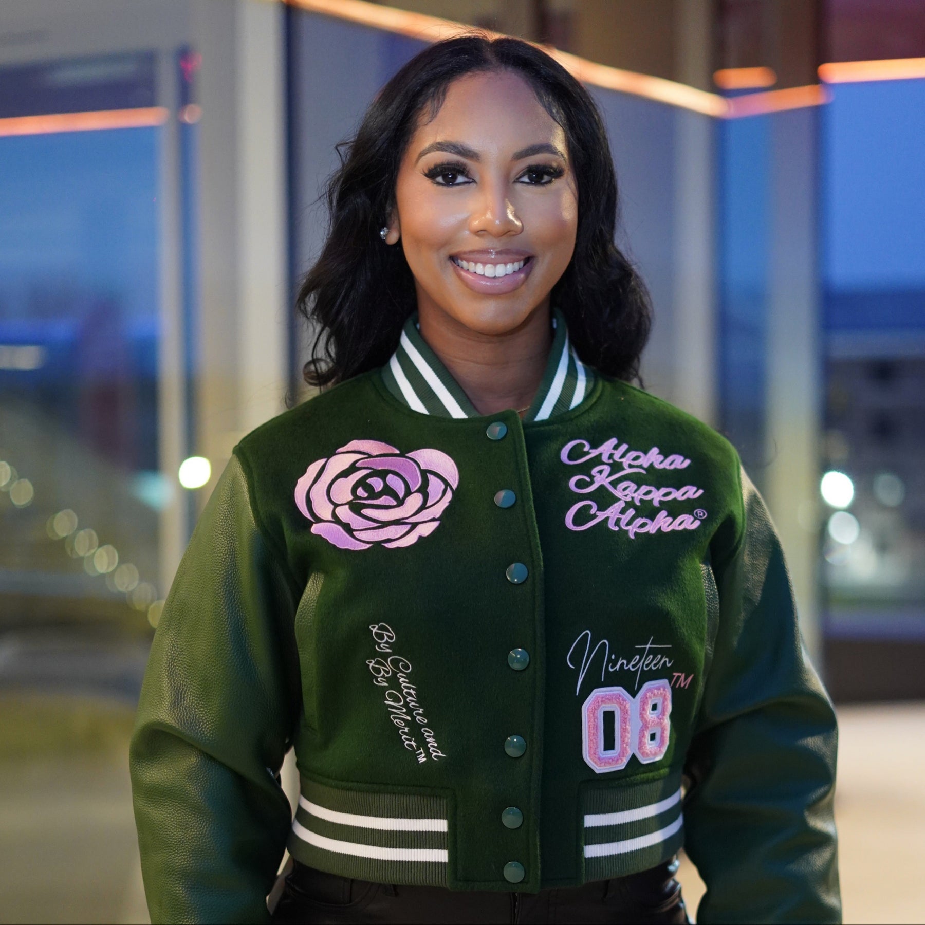 Pink Tea Rose Varsity Jacket – SORORITY SUPPLY